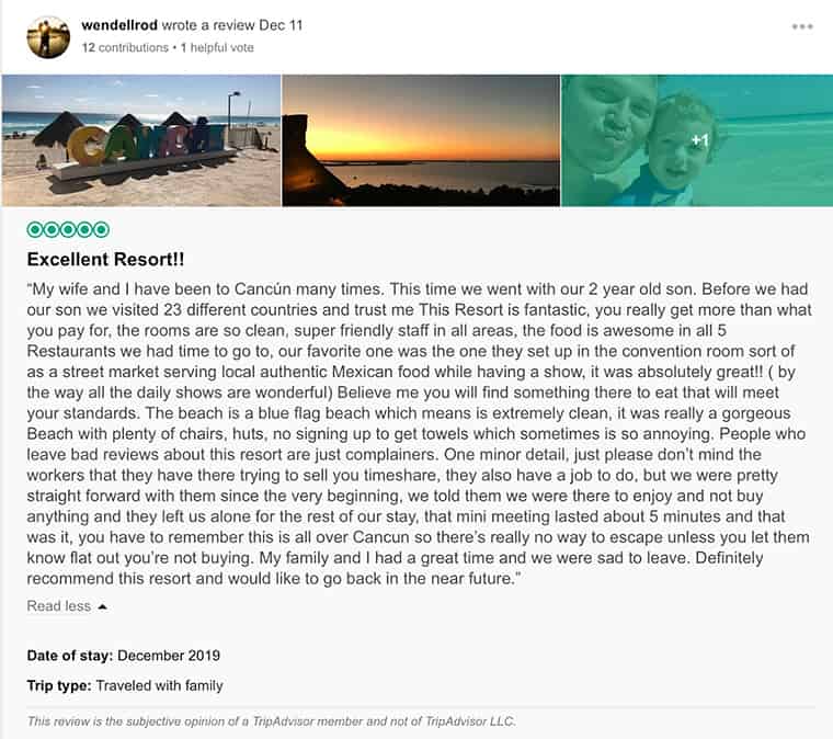 Fiesta Americana Condesa Cancun Customer Review 2