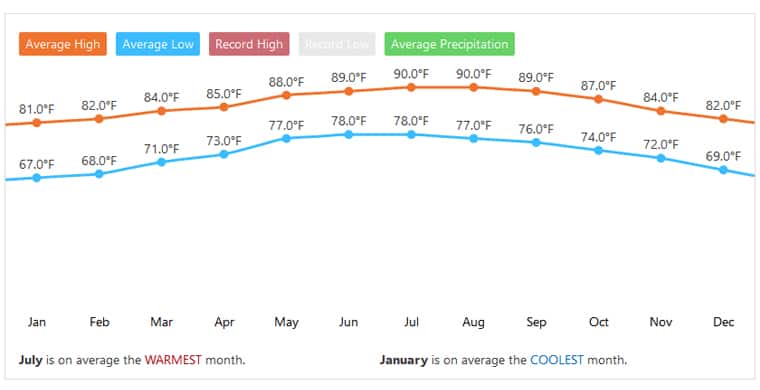 Low Season June Through October