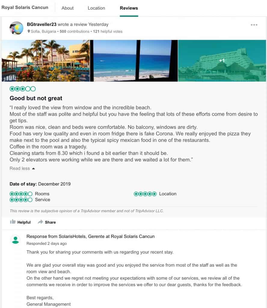 Royal Solaris Cancun Reviews 1