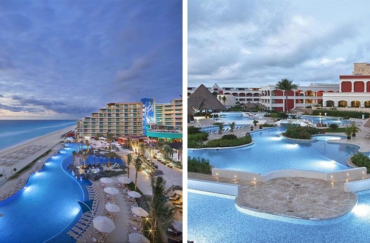 Comparing Pools Hard Rock Cancun And Hard Rock Riviera Maya