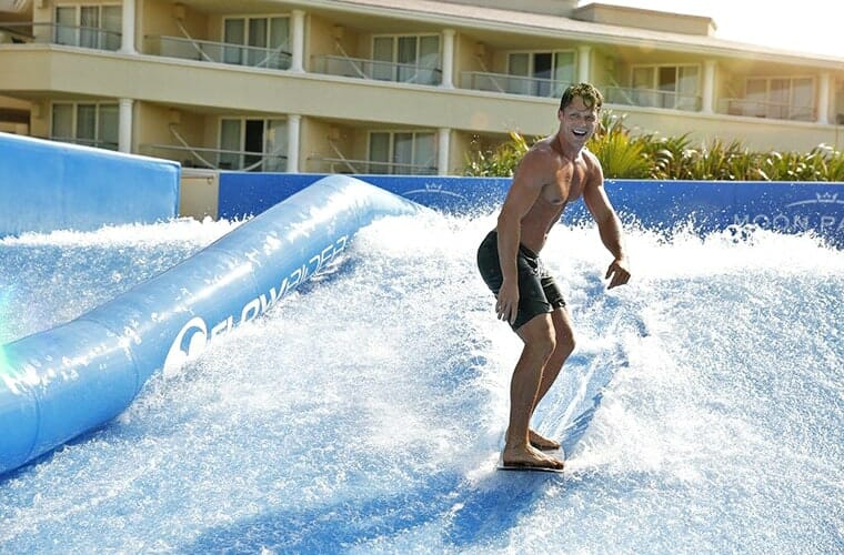 Flowrider At The Moon Palace Resort