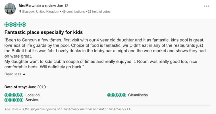 Iberostar Selection Cancun Customer Review 2