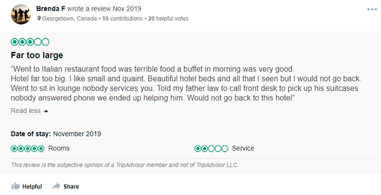 Moon Palace Cutomer Review 3