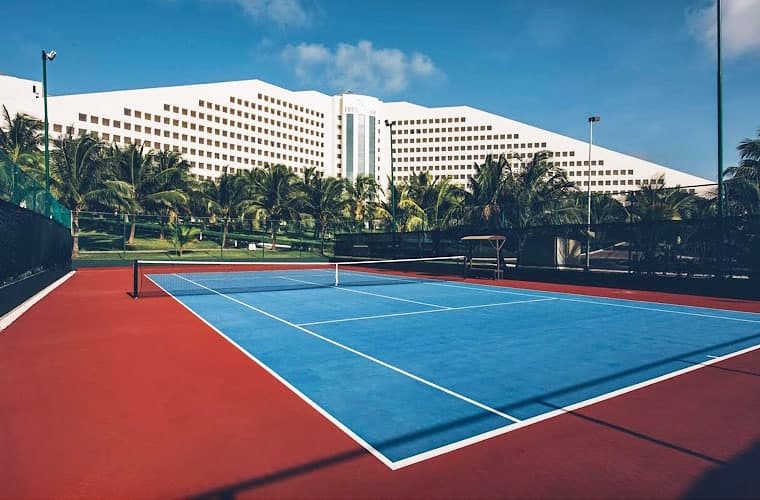Tennis Court At Selection Cancun