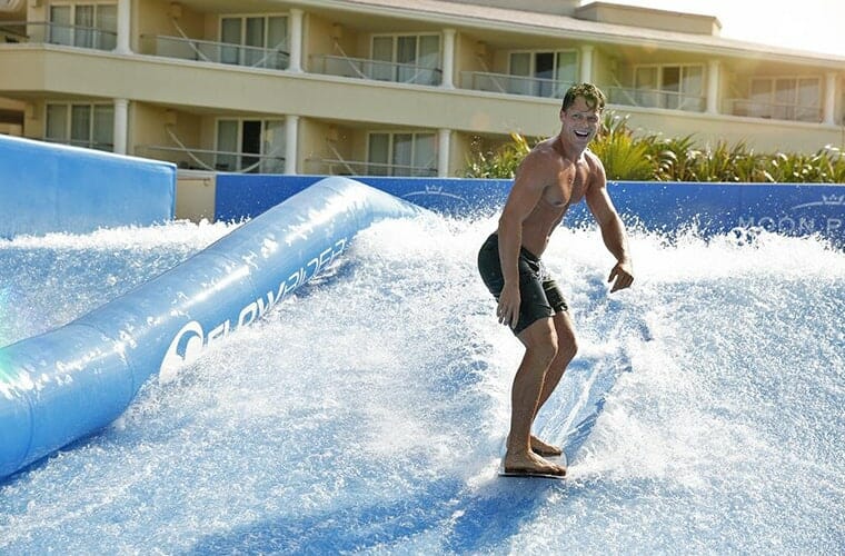 Flowrider At Moon Palace