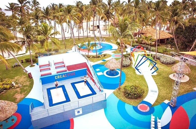 Creactive Circus Skills Program At Club Med Punta Cana