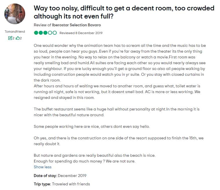 Iberostar Bavaro Customer Review 3