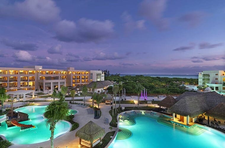 Lagoon Style Pool At Paradisus Playa Del Carmen La Esmeralda