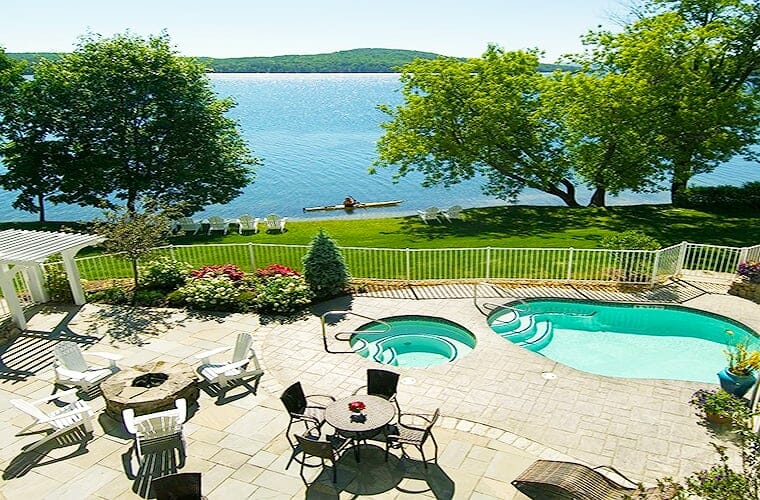 Mills Falls At The Lake &mdash; Meredith Nh