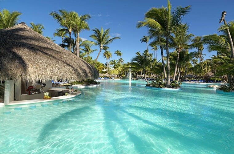 Pool Bar At Melia Caribe Punta Cana