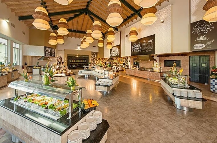 Restaurant At Ocean Blue and Sand Beach Resort