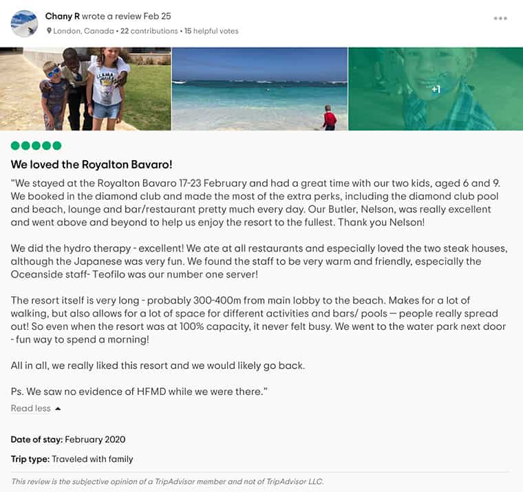 Royalton Bavaro Review 2