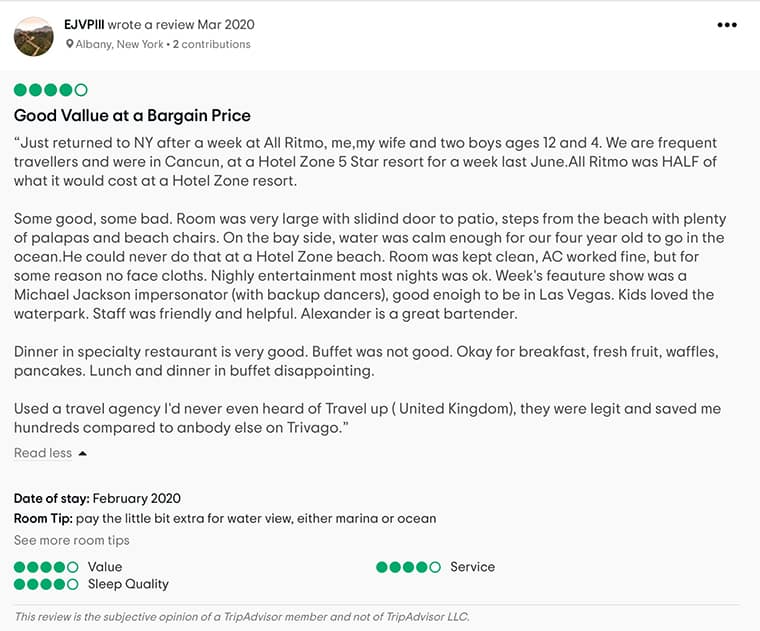 All Ritmo Cancun Resort & Waterpark Customer Review 2