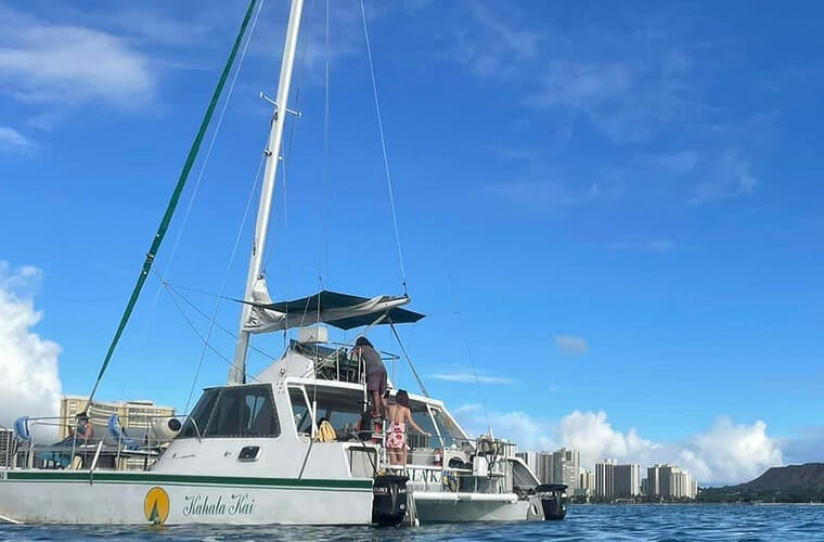 Oahu Catamaran Cruise