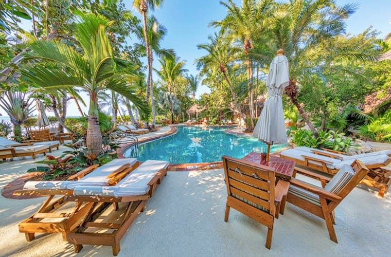 Pool At Little Palm Island Resort