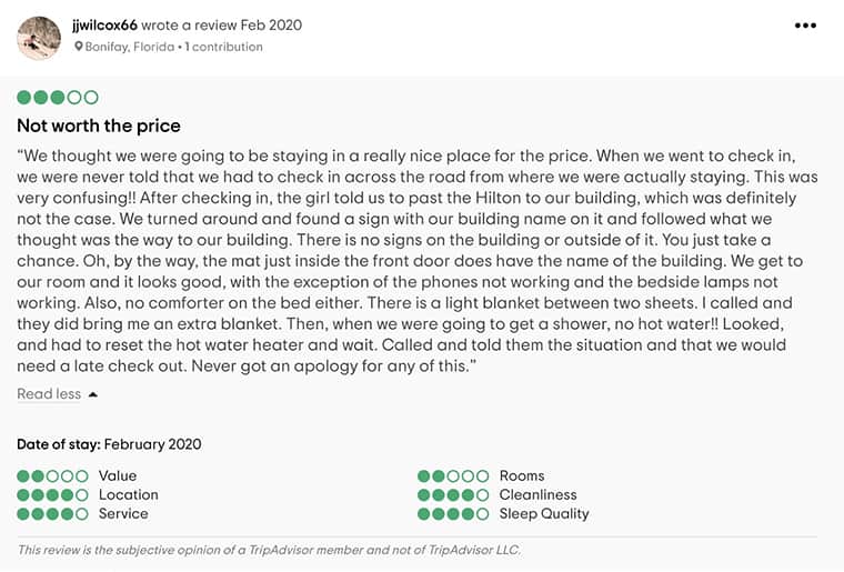 Sandestin Golf And Beach Resort Customer Review 2