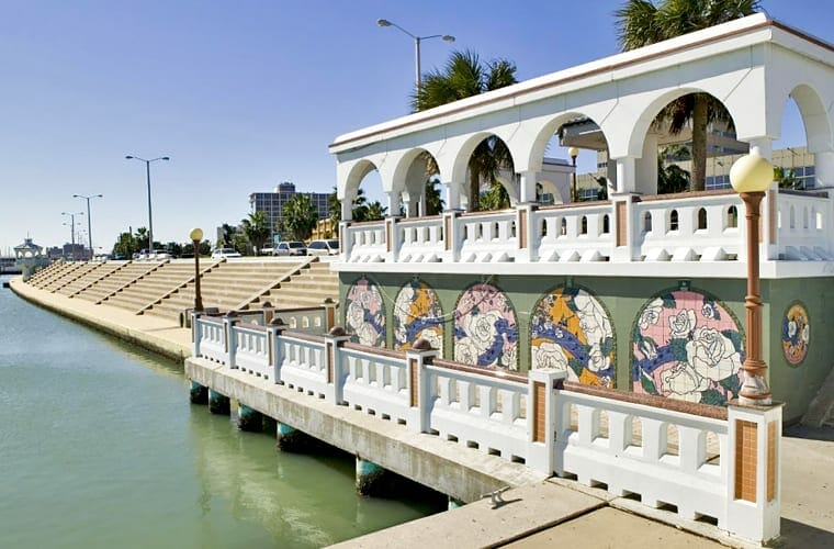 Corpus Christi Downtown Seawall