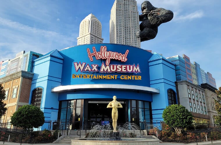 hollywood wax museum entertainment center