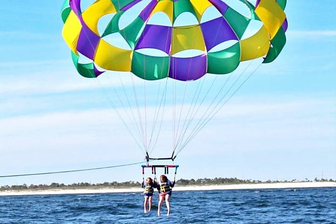Parasailing