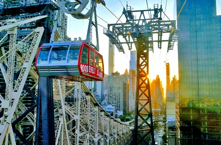Roosevelt Island And Tram