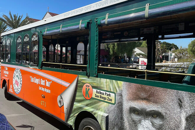 san diego hop on hop off trolley tour