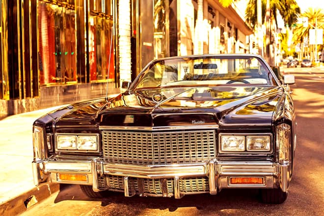 Classic Car Tour of Los Angeles