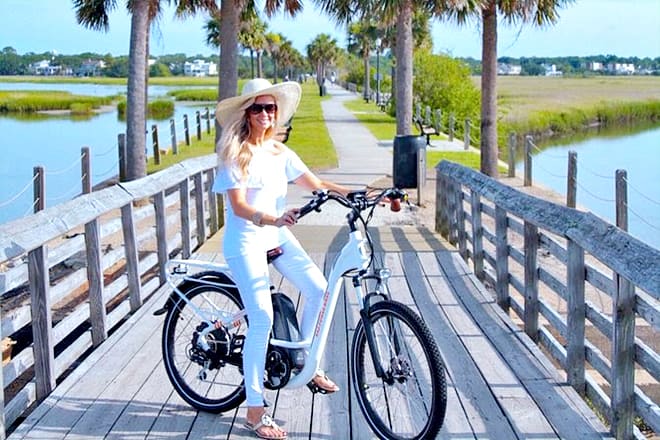 Electric Bike Tour: Coastal Cruise Low Country Roads & Shores