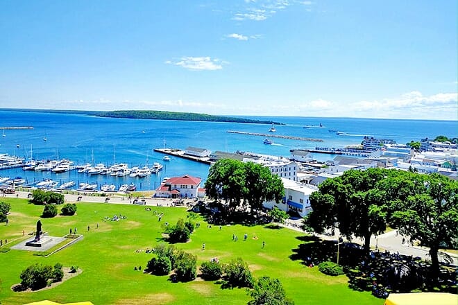 Fort Mackinac And The Mackinac National Park