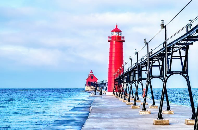 Grand Haven State Park Beach