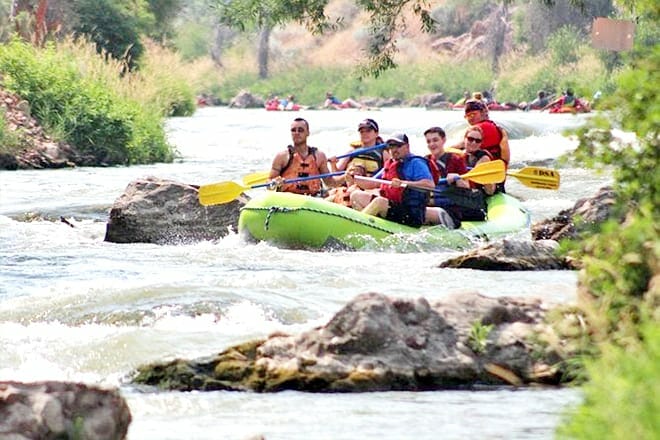 Guided River Rafting