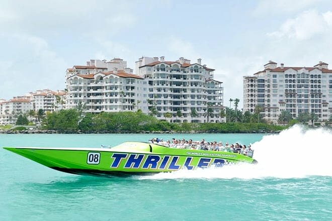 Speedboat Sightseeing Tour Of Miami