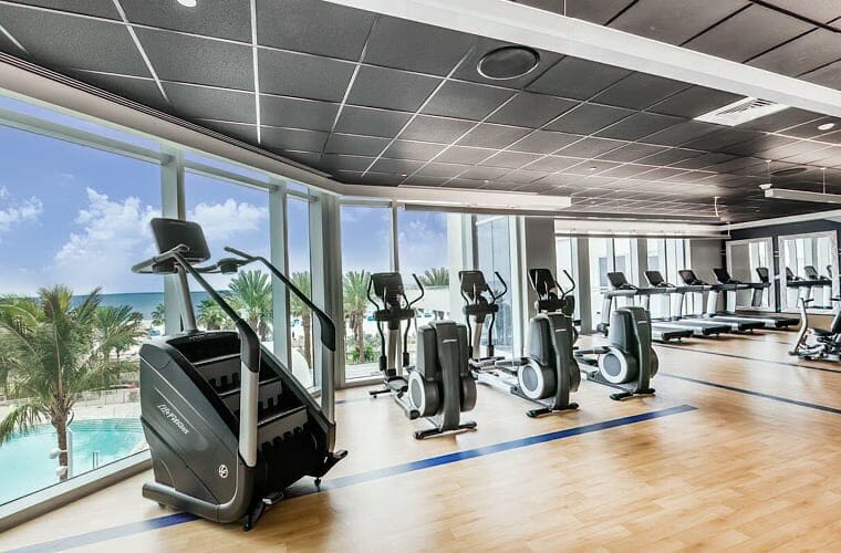 Gym At Wyndham Grand Clearwater Beach