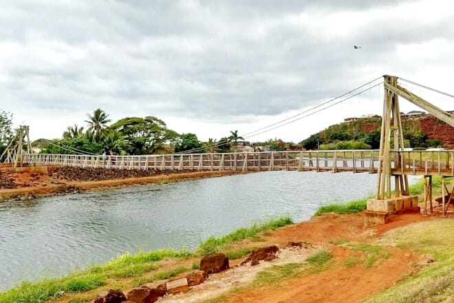 Hanapepe Swinging Bridge