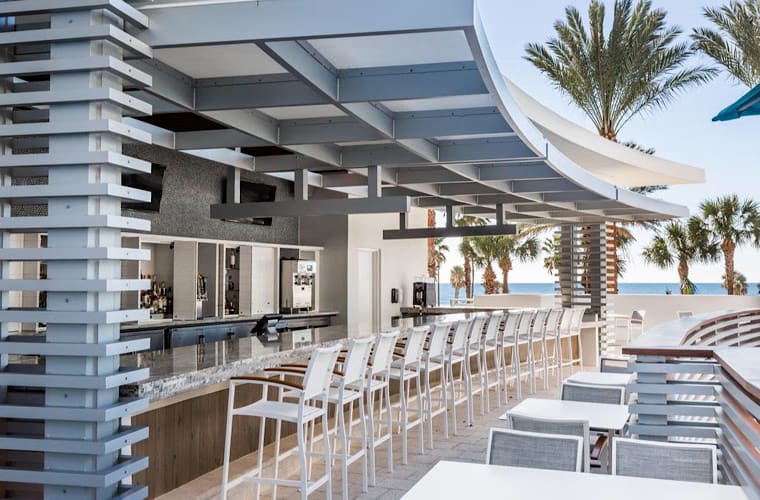 Pool Bar At Wyndham Grand Clearwater Beach