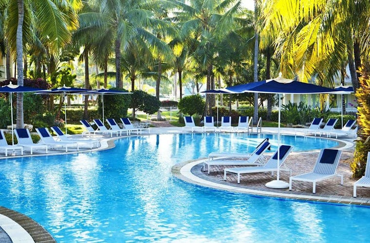 Pool At Sunset Key Cottages