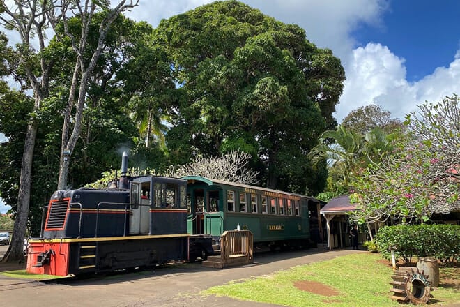 Ride a Train Through Kilohana Plantation