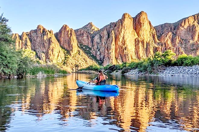 Salt River Kayaking Trip