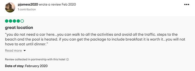 Wyndham Grand Clearwater Beach Customer Review 3