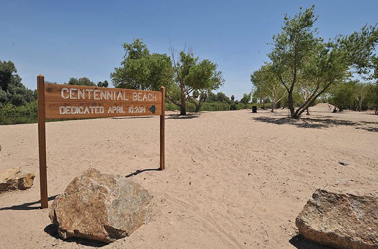 Centennial Beach &mdash; Yuma