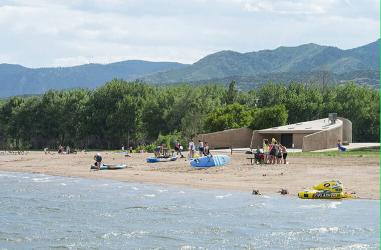 Chatfield State Park Beach &mdash; Littleton