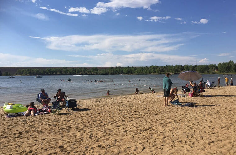Cherry Creek State Park Beach &mdash; Aurora