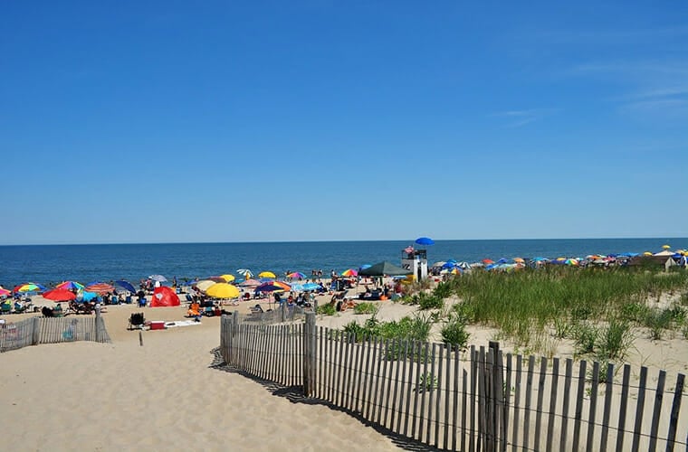 Delaware Seashore State Park Beach — Rehoboth Beach