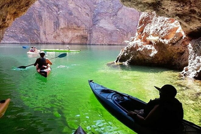 Emerald Cave Kayak Tour on the Colorado River from Las Vegas