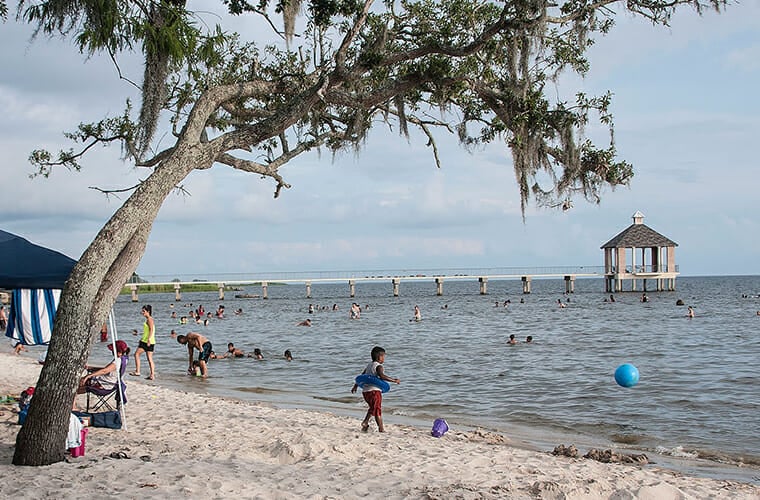 Fontainebleau State Park Beach &mdash; Mandeville