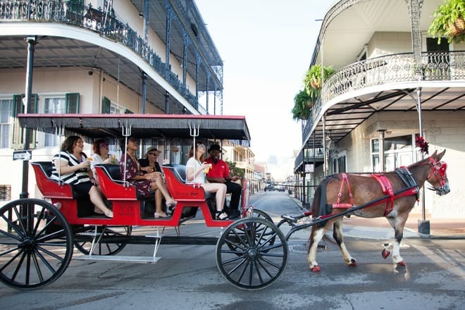 French Quarter Carriage Tour &mdash; New Orleans