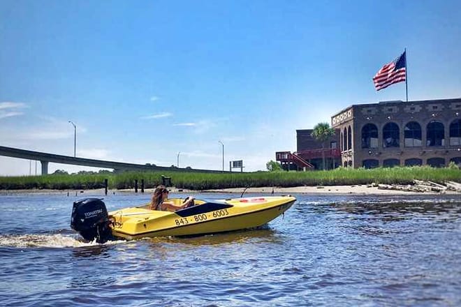 Harbor Speedboat Adventure &mdash; Charleston