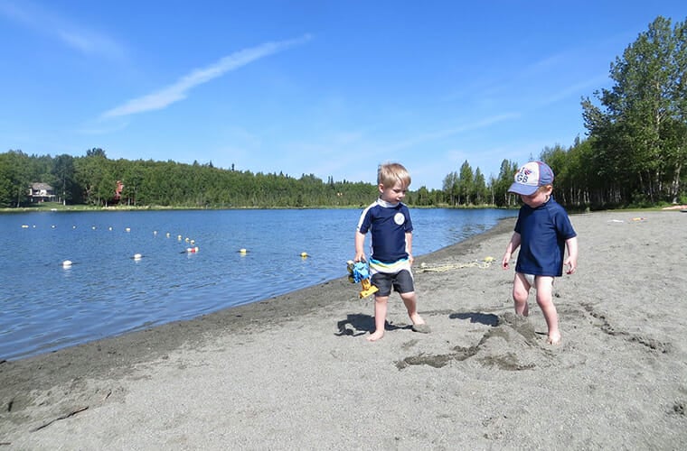 Jewel Lake Beach — Anchorage