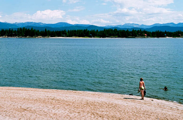 Lake Cascade Beach &mdash; Cascade