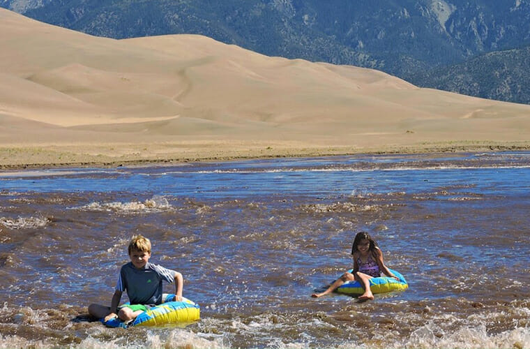 Medano Creek Beach &mdash; Alamosa