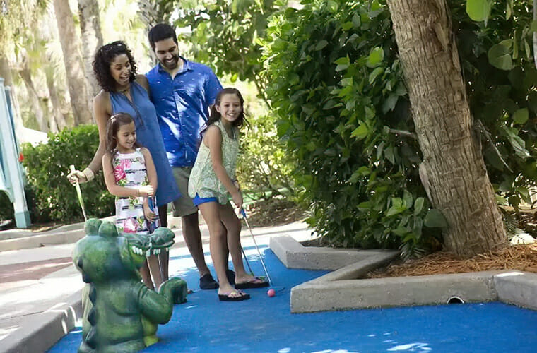 Miniature Golf At Disney Vero Beach